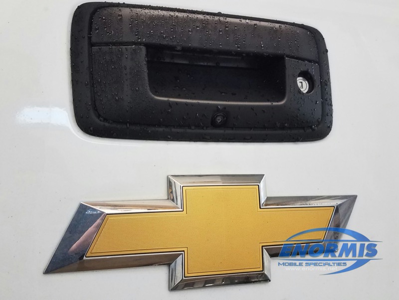 Saegertown Chevy Client Gets 2500HD Rear Camera