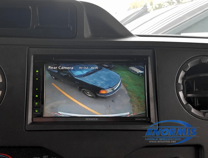 Motorhome Backup Camera, Radio and More for North East Client