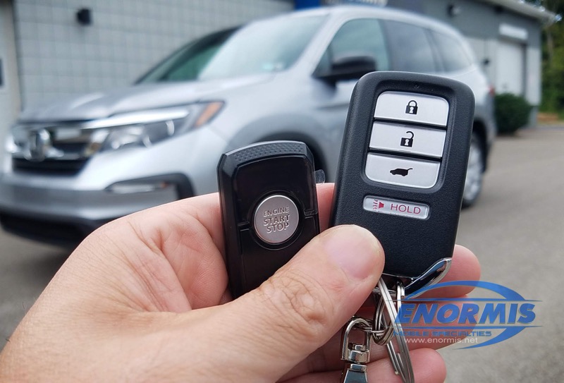 Repeat Client from Wattsburg Gets Remote Start on 2019 Honda Pilot