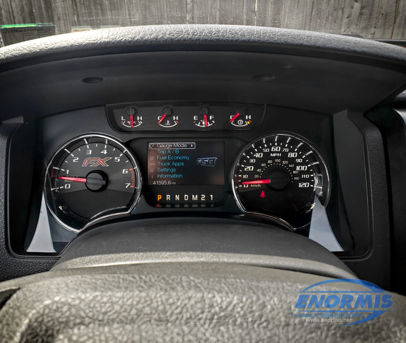F-150 Cluster Repair on 2012 FX4 for local Ford Dealership - Erie, Pa